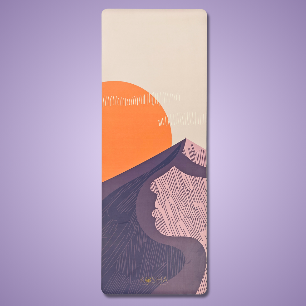 Buy Pro Yoga Mats in India | Non Slip Sweat Absorbent Natural Rubber ...