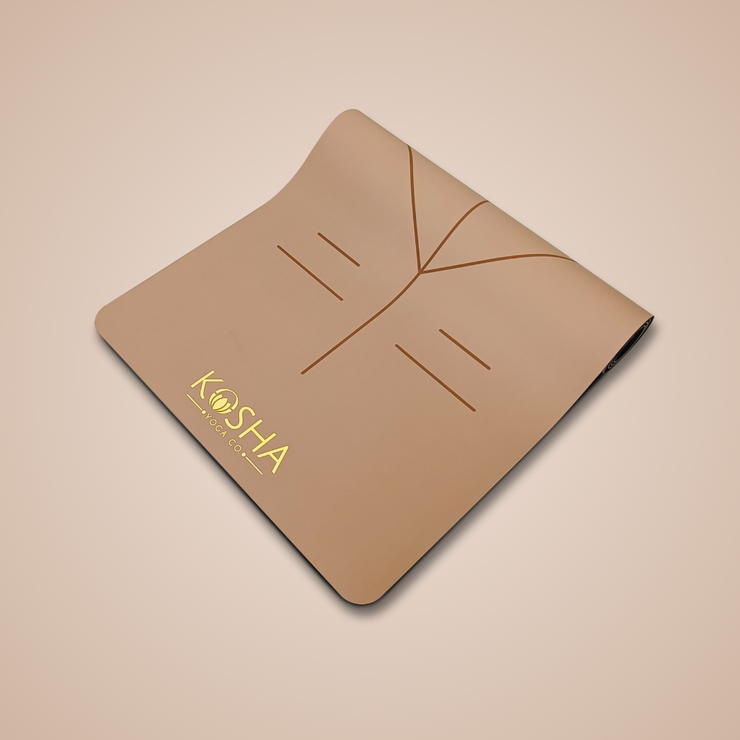 Pure Align Yoga Mat | Alignment Yoga Mat | Kosha Yoga Co.